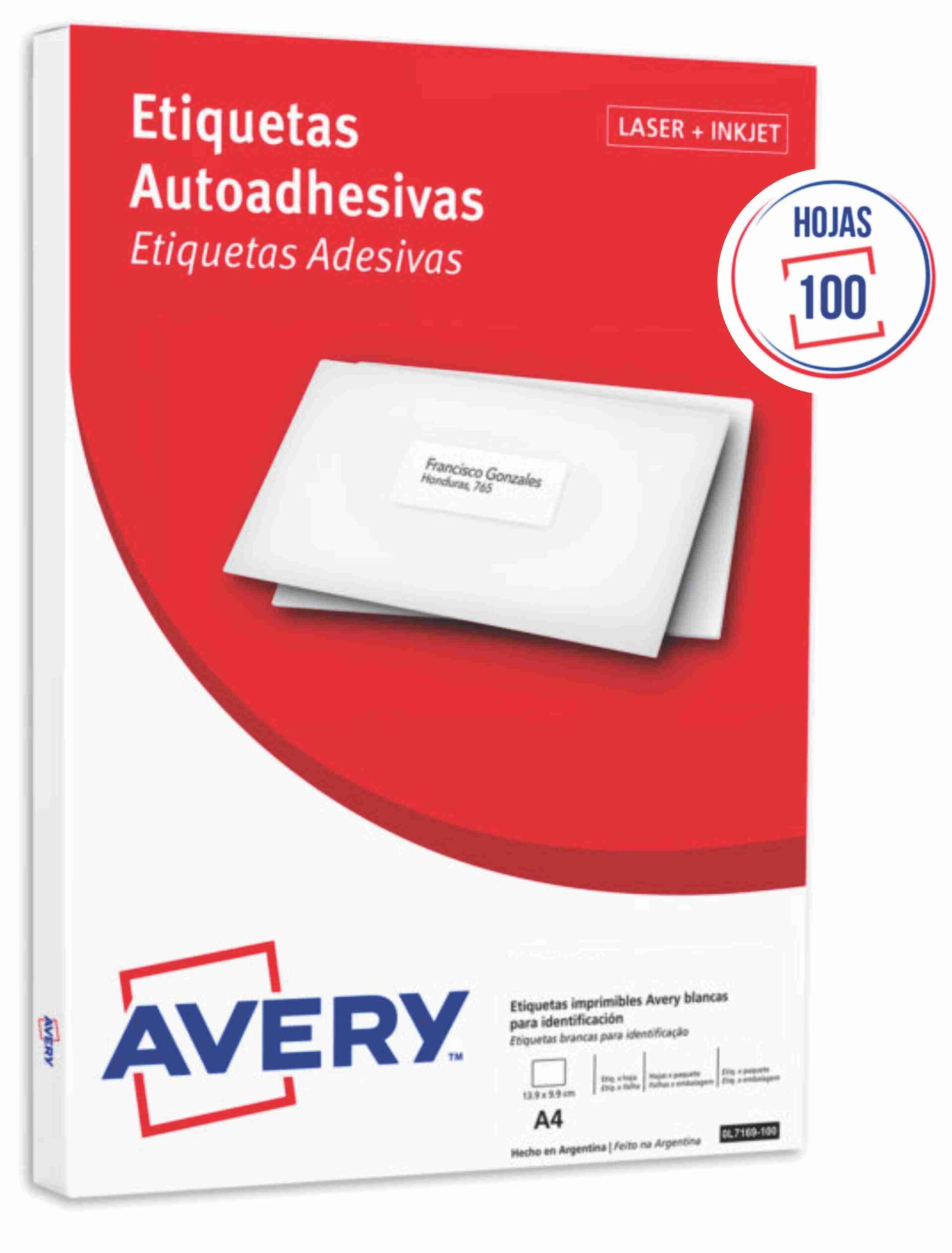 Avery - Grupo Marblas SRL - Etiquetas autoadhesivas